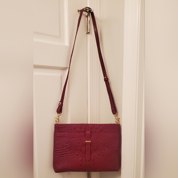 Brahmin | Bags | Brahmin Melbourne All Day Convertible Bag Maroon ...